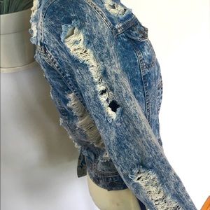 Jackets & Coats | De Stressed Denim Jacket | Poshmark